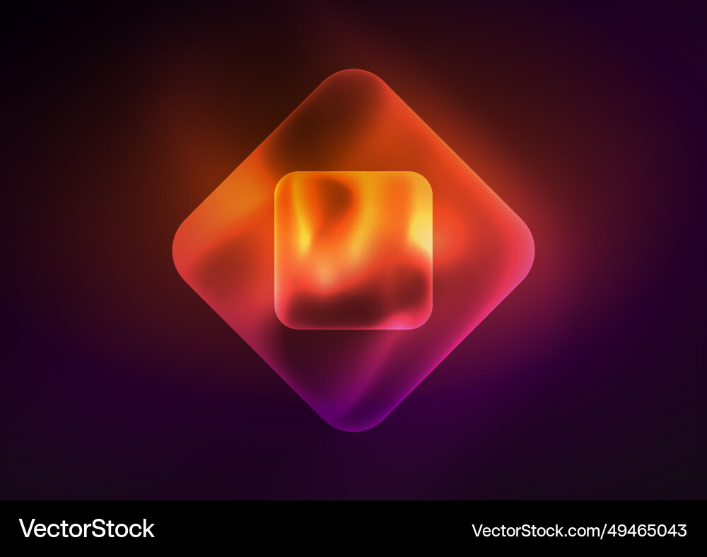 Trendy square blurred color abstract background Vector Image