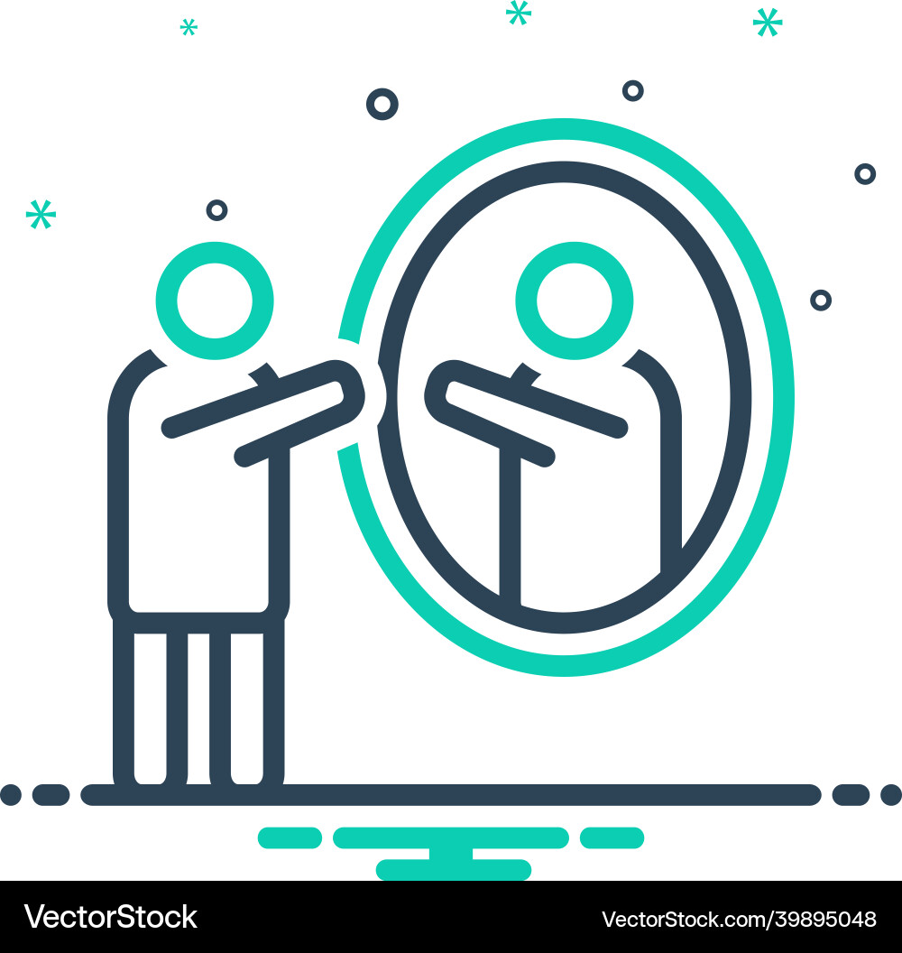 Itself Royalty Free Vector Image - VectorStock