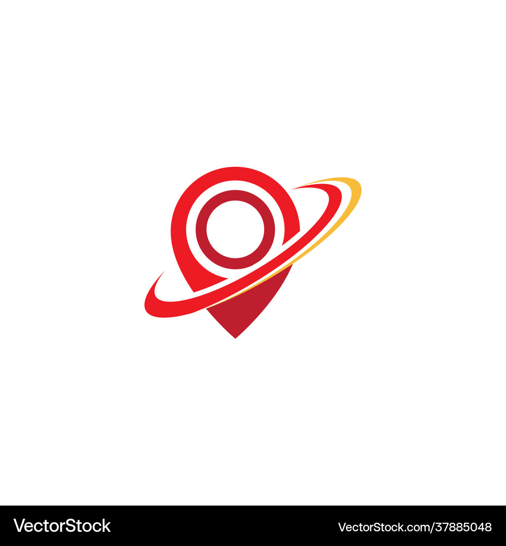 Location point sign and symbol Royalty Free Vector Image