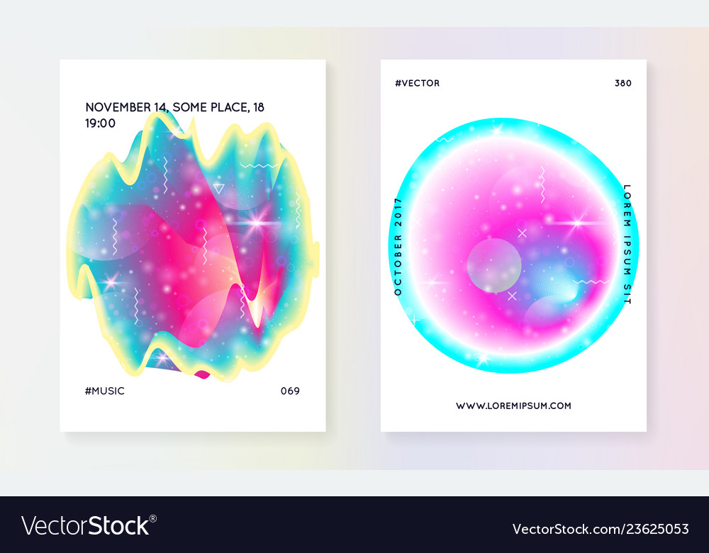 Fluid shape with dynamic elements Royalty Free Vector Image