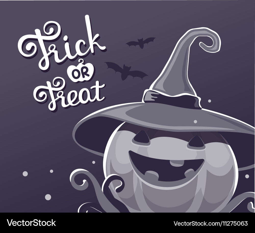 Black and white halloween decorative pump Vector Image