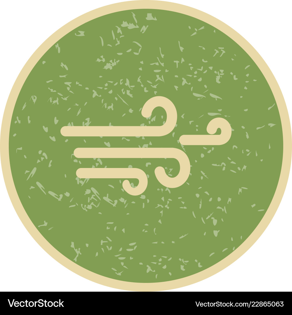 Wind icon Royalty Free Vector Image - VectorStock