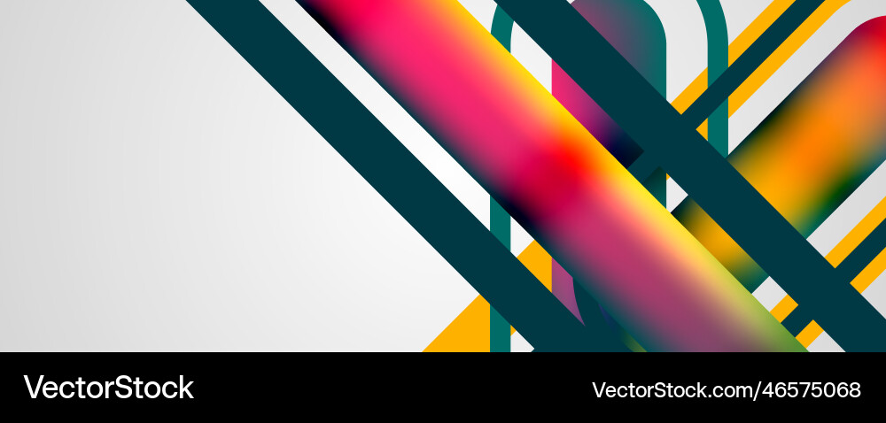Minimalist straight line abstract background Vector Image