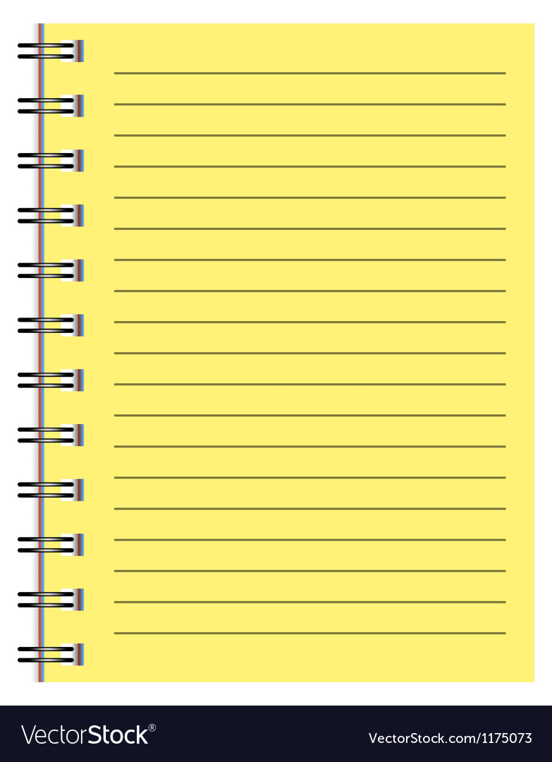 Note Royalty Free Vector Image - VectorStock