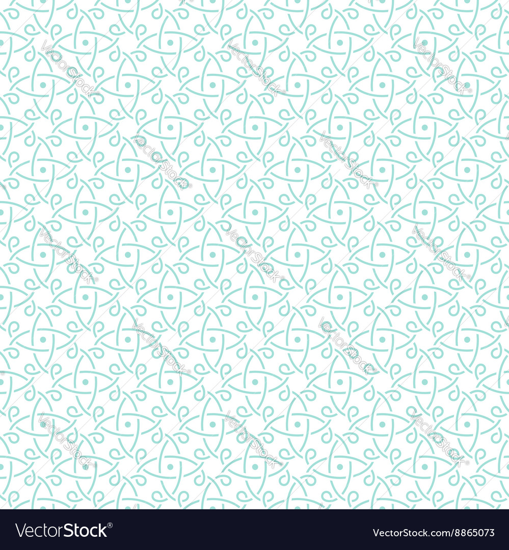 Pattern mint geometric bold Royalty Free Vector Image
