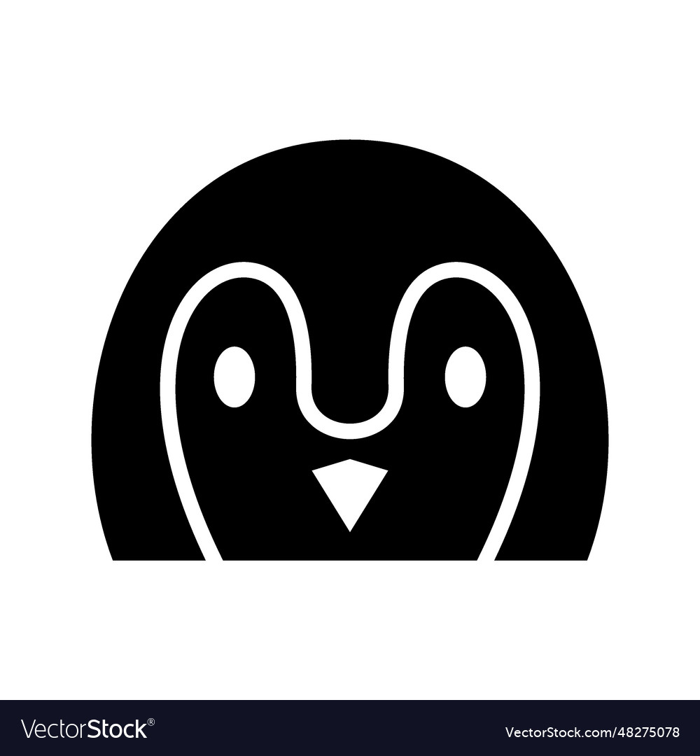Penguin icon Royalty Free Vector Image - VectorStock