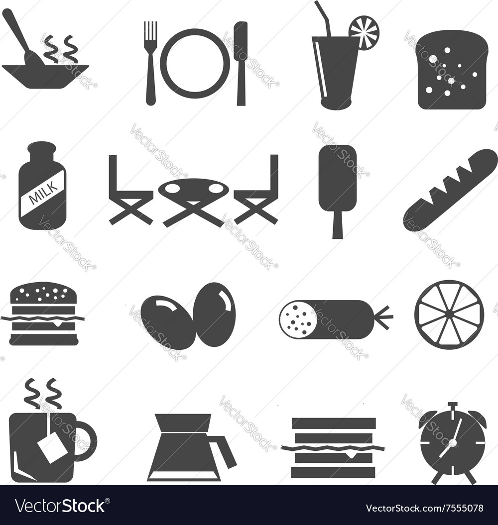 Set of icons Royalty Free Vector Image - VectorStock