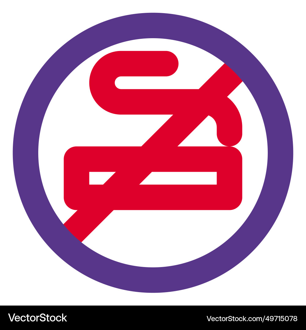 Smoke-free zone no smoking permitted here Vector Image