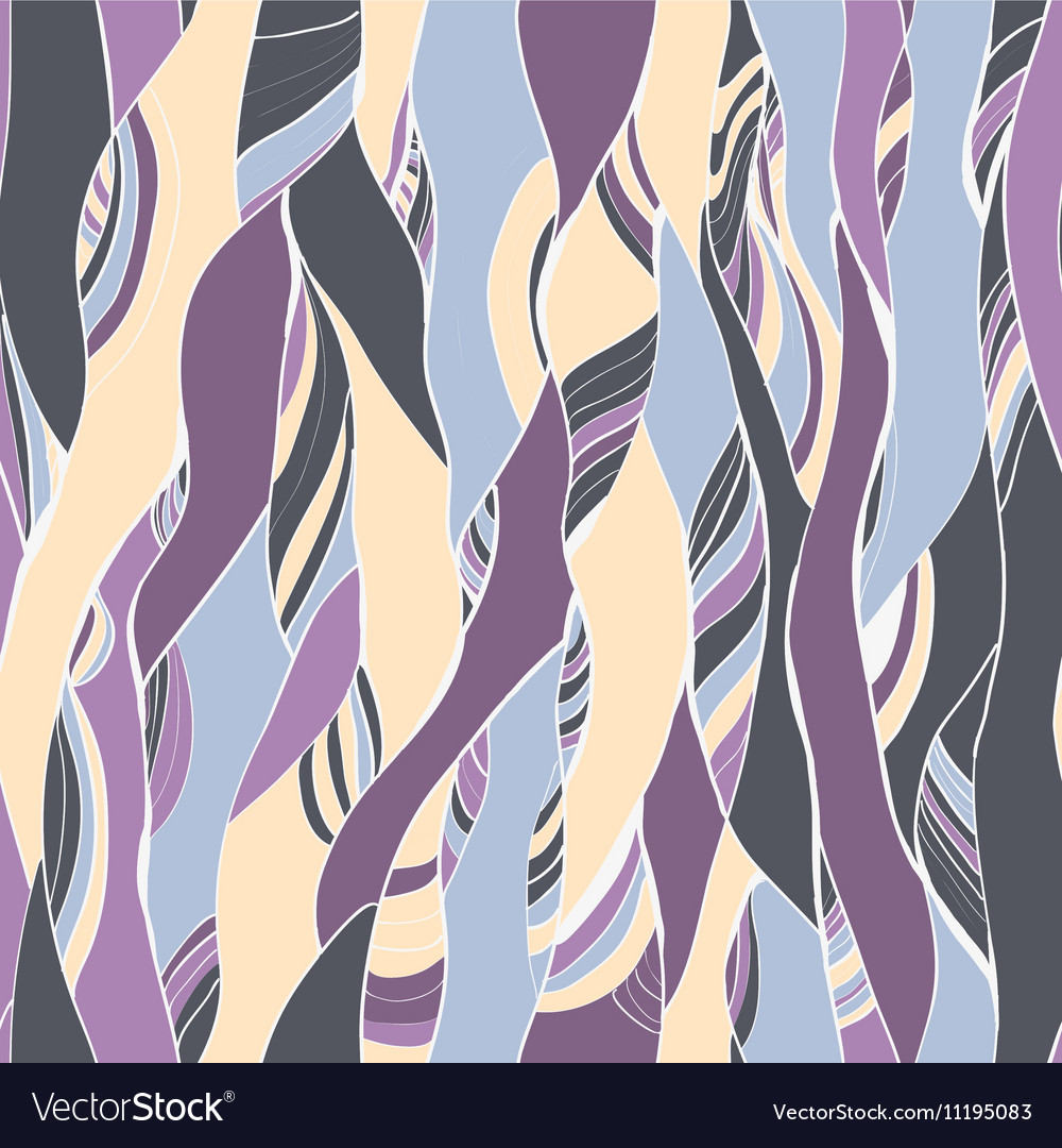 Abstract wavy pattern Royalty Free Vector Image