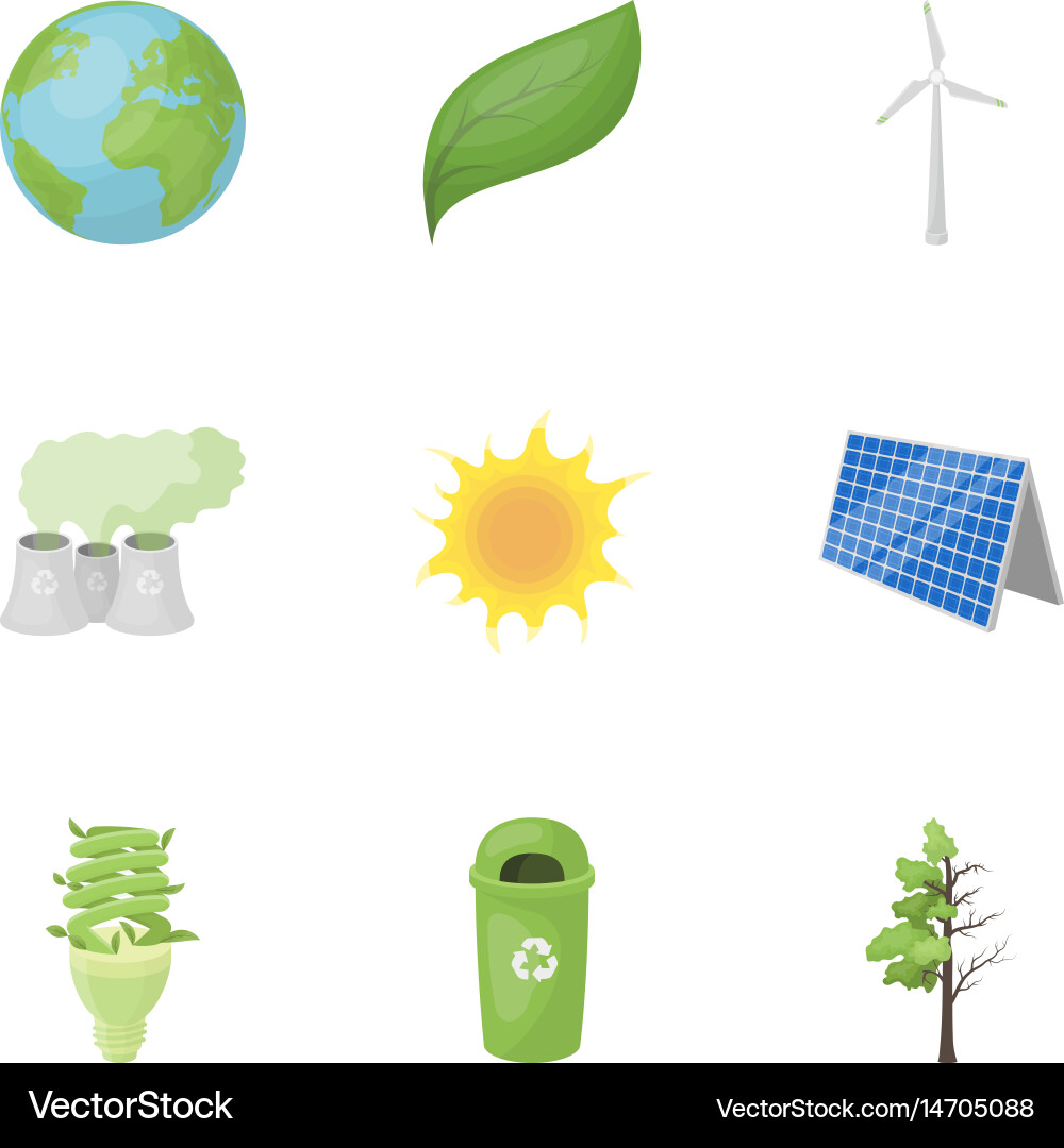 Ecology of the earth problems Royalty Free Vector Image