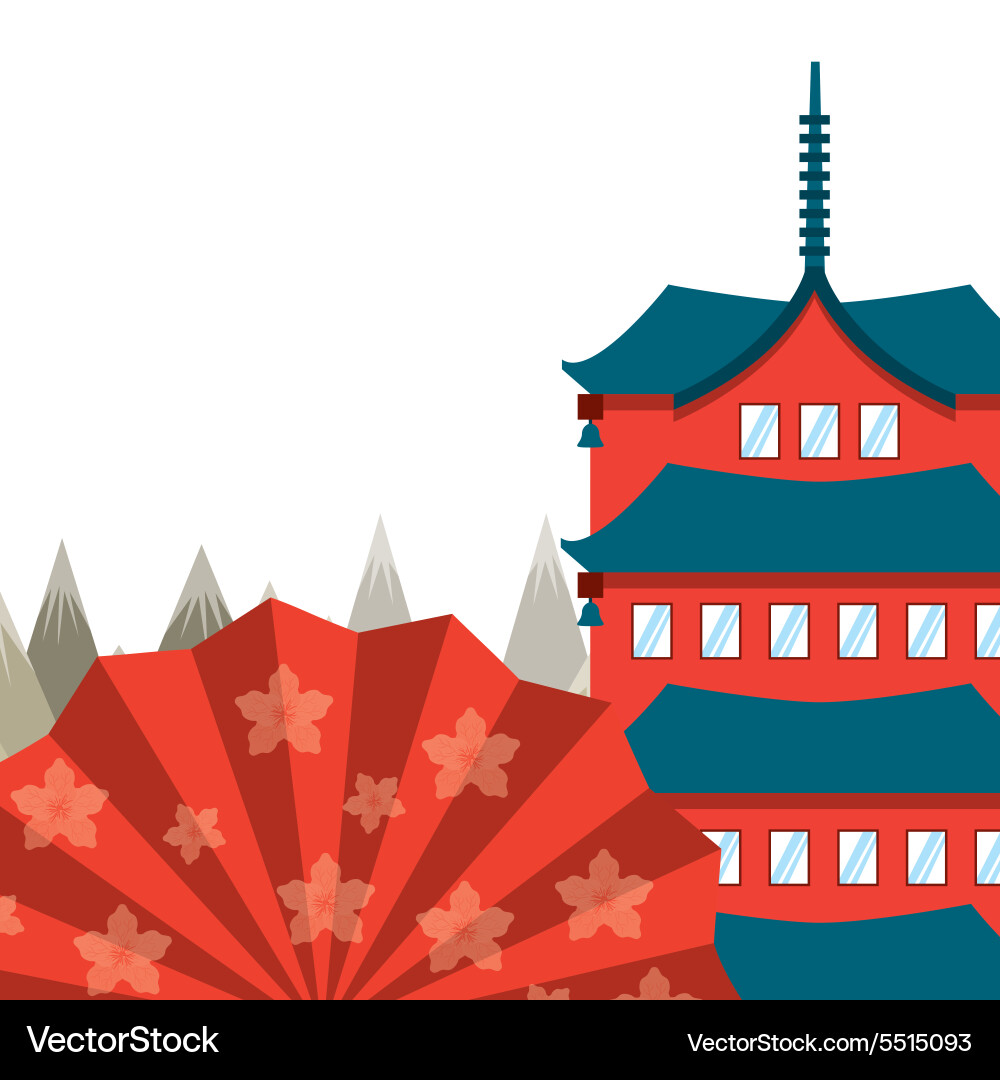 Japanese culture Royalty Free Vector Image - VectorStock