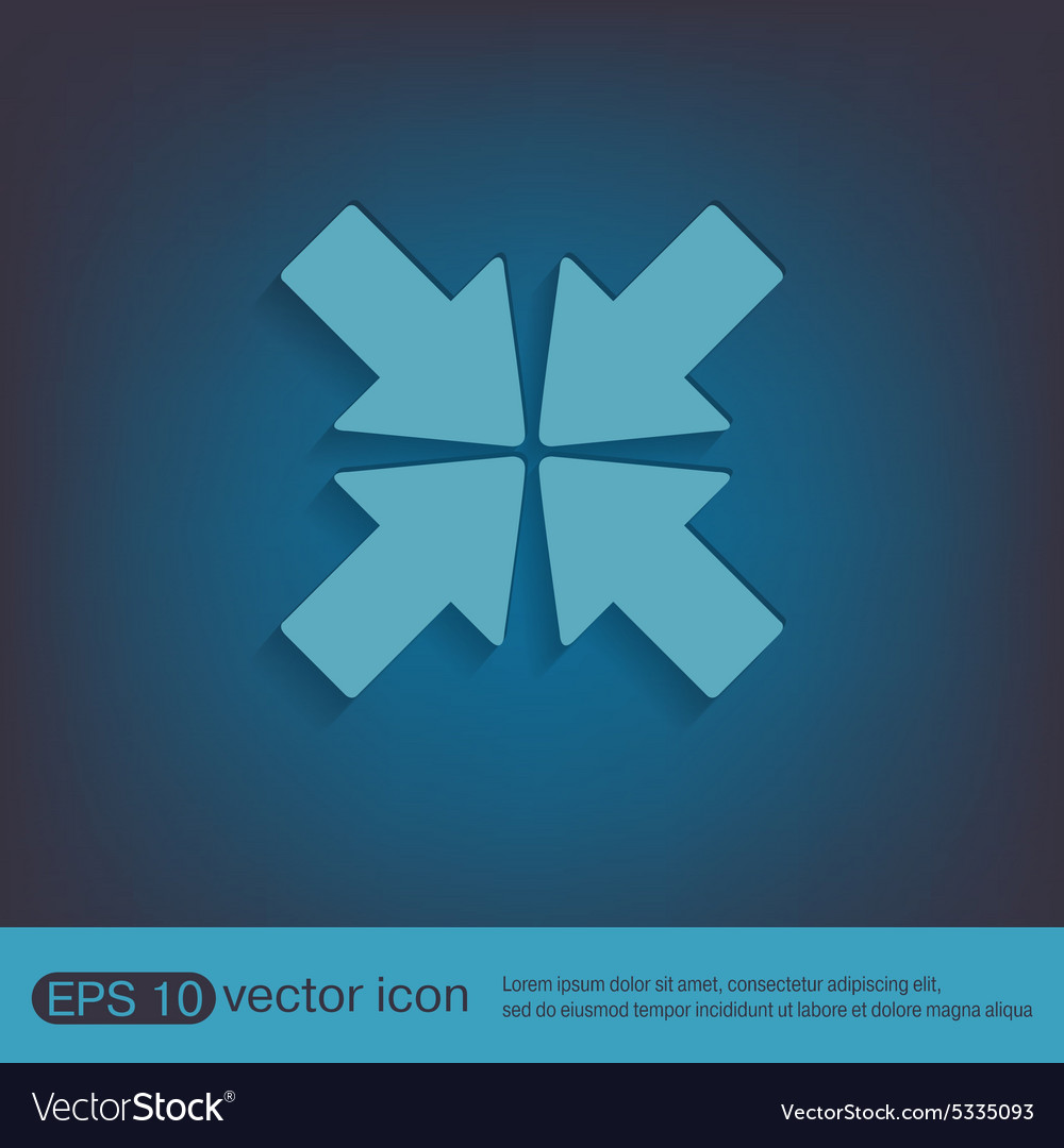 Move arrows Royalty Free Vector Image - VectorStock Move arrows Royalty Free Vector Image - VectorStock