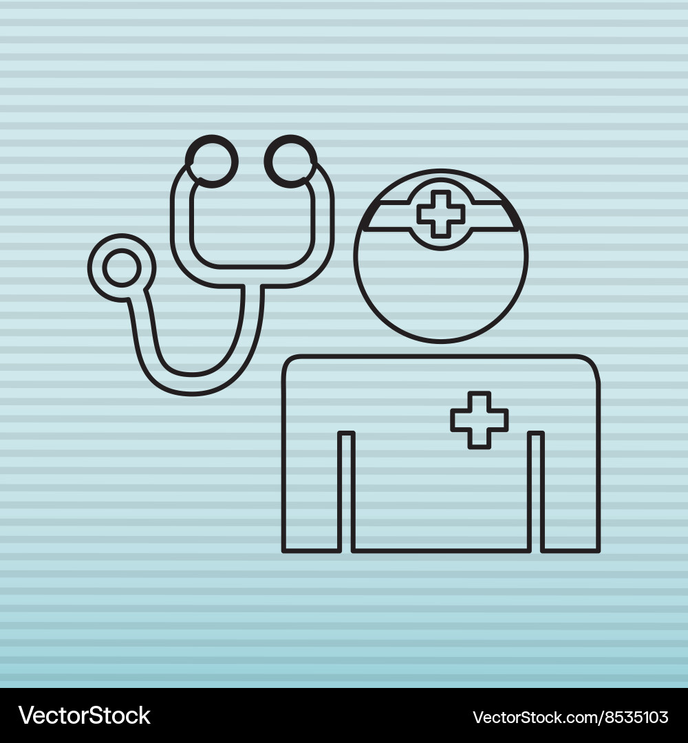 Health professional design Royalty Free Vector Image