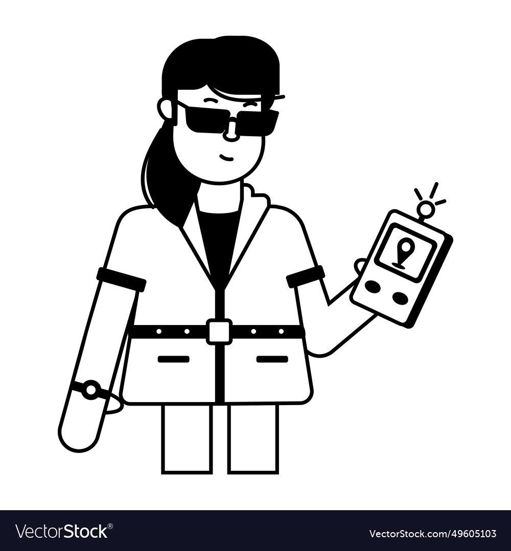 Location tracker Royalty Free Vector Image - VectorStock