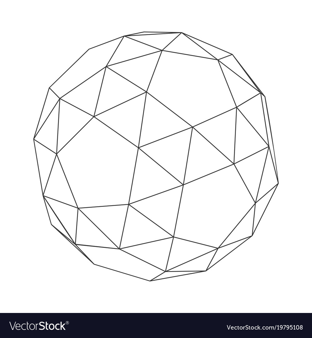 Abstract geometry shape Royalty Free Vector Image