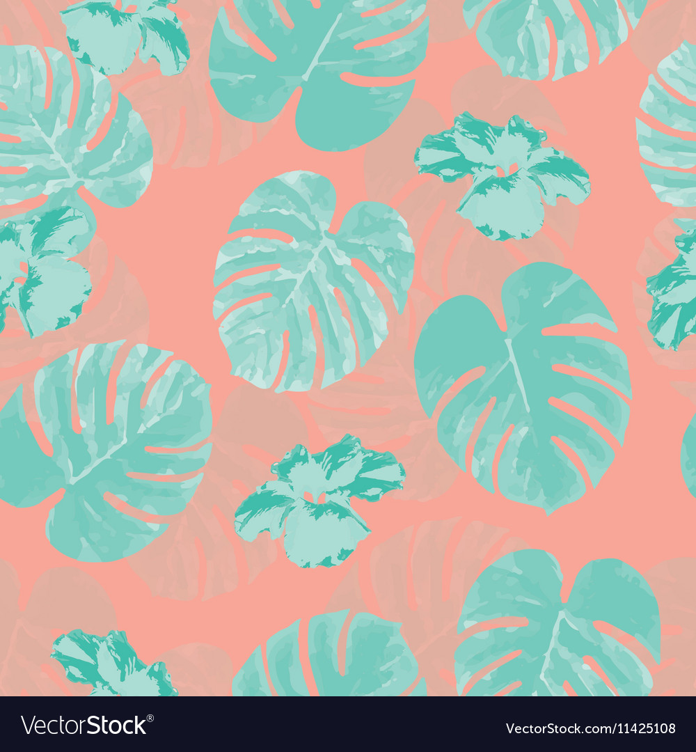 Tropical pattern Royalty Free Vector Image - VectorStock