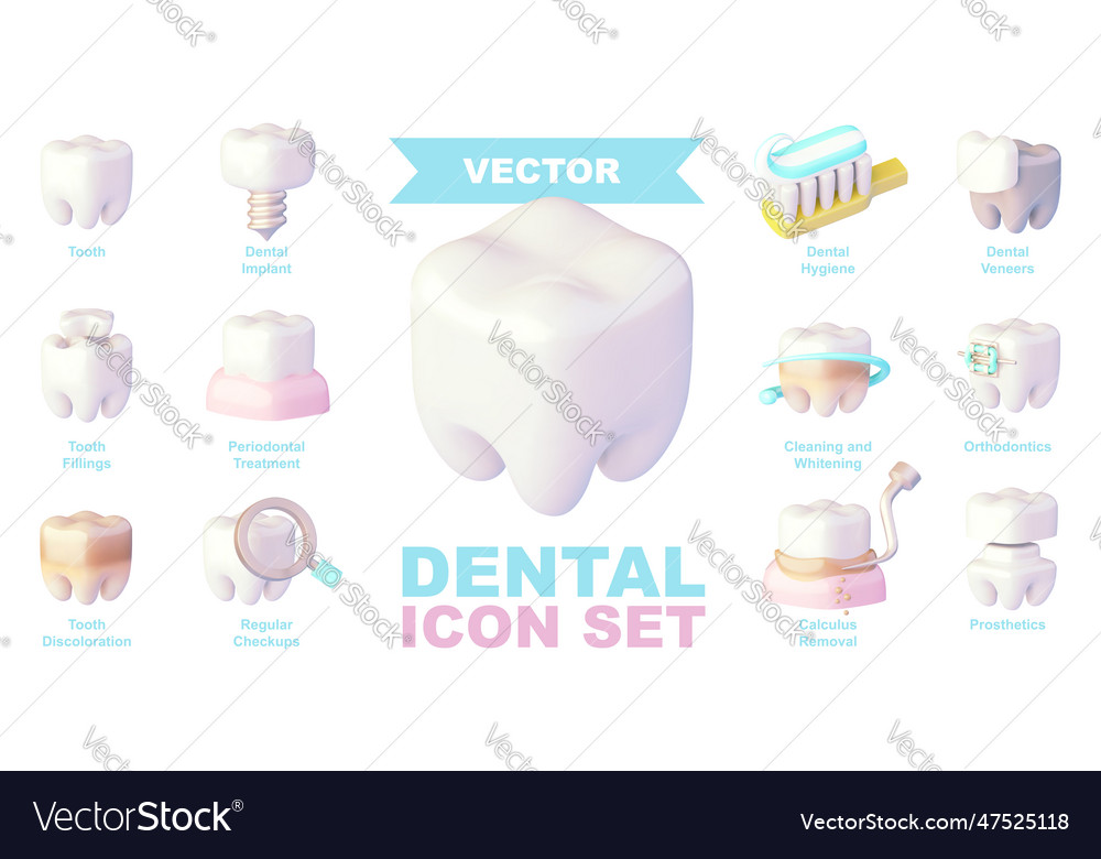 Dental care icon set Royalty Free Vector Image Dental care icon set Royalty Free Vector Image