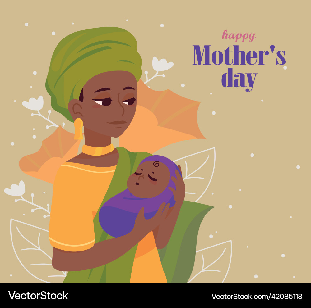 Happy mothers day Royalty Free Vector Image - VectorStock