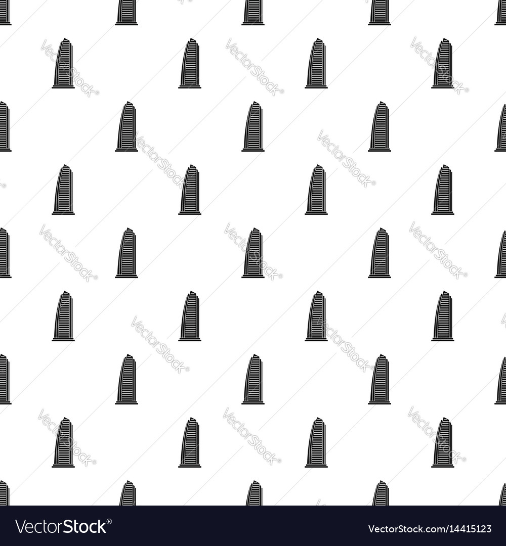 Skyscraper pattern Royalty Free Vector Image - VectorStock