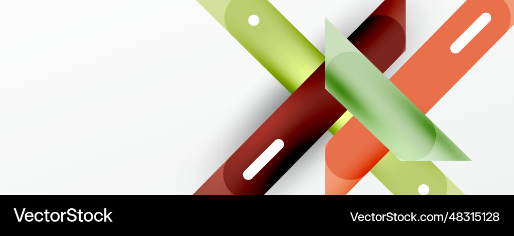 Background overlapping lines dynamic Royalty Free Vector