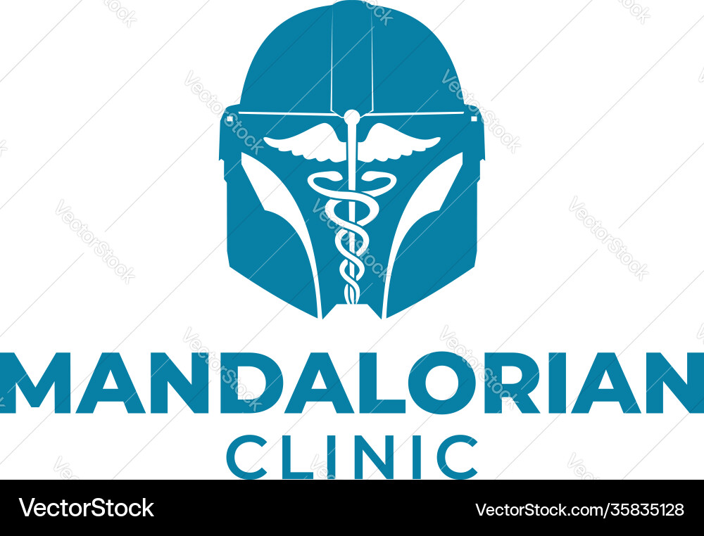 Mandalorian Skull Vector
