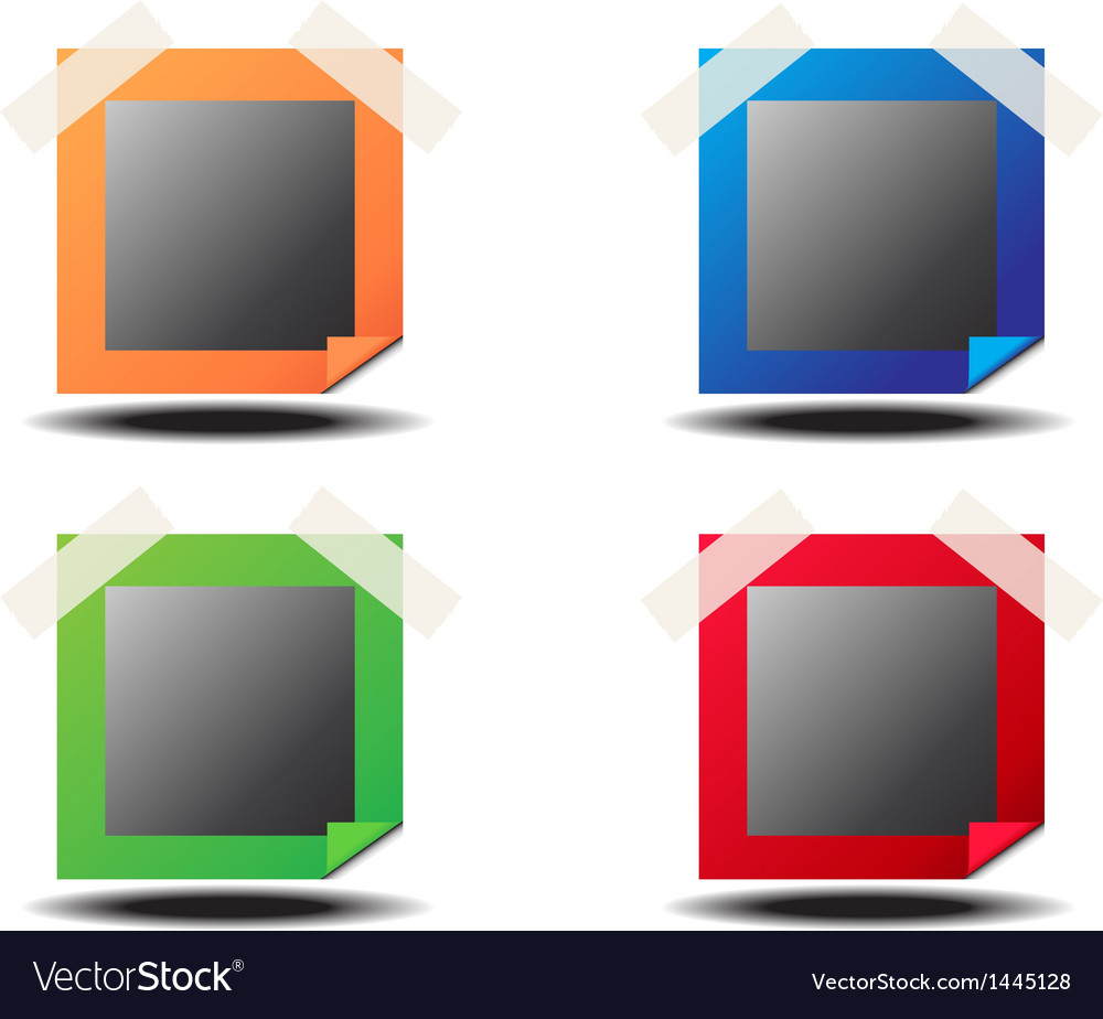 Paper note Royalty Free Vector Image - VectorStock