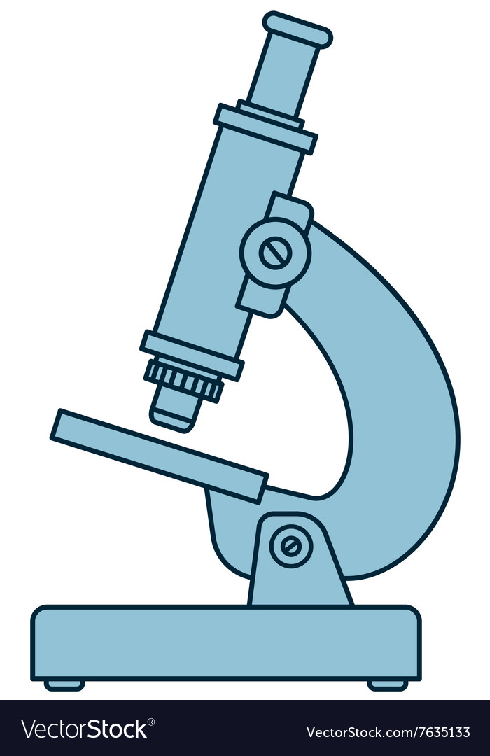 Microscope Royalty Free Vector Image - VectorStock