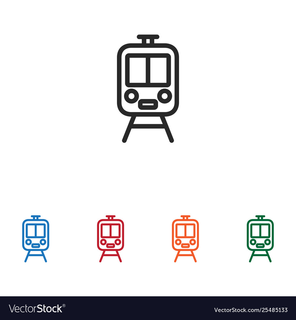 Train icon Royalty Free Vector Image - VectorStock