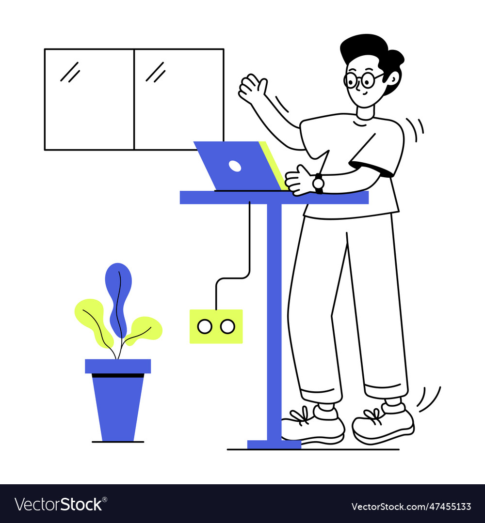 Workspace Royalty Free Vector Image - VectorStock