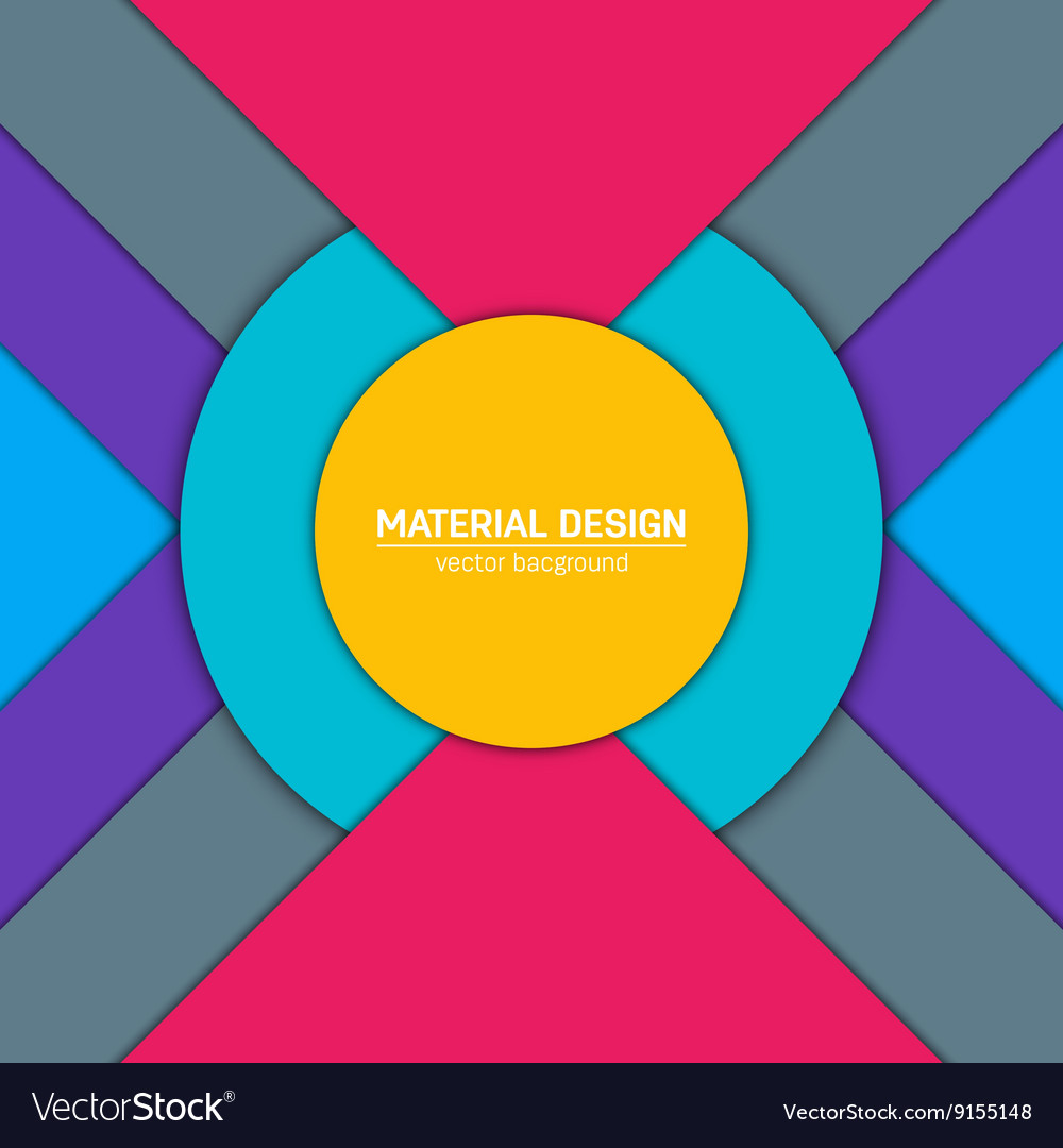Material design background abstract Royalty Free Vector