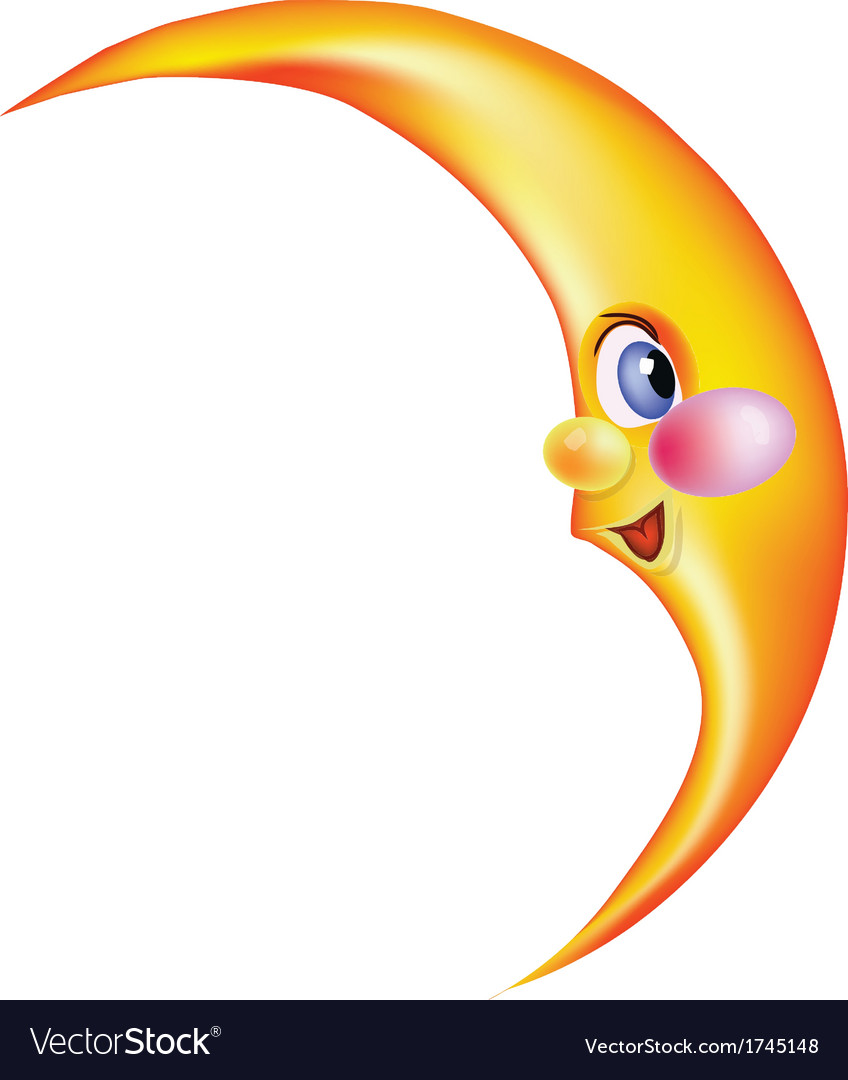 Moon Royalty Free Vector Image - VectorStock