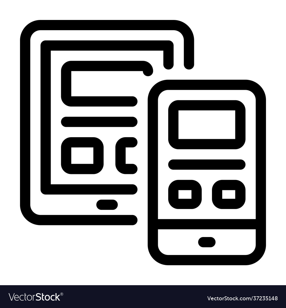 Responsive design Royalty Free Vector Image - VectorStock