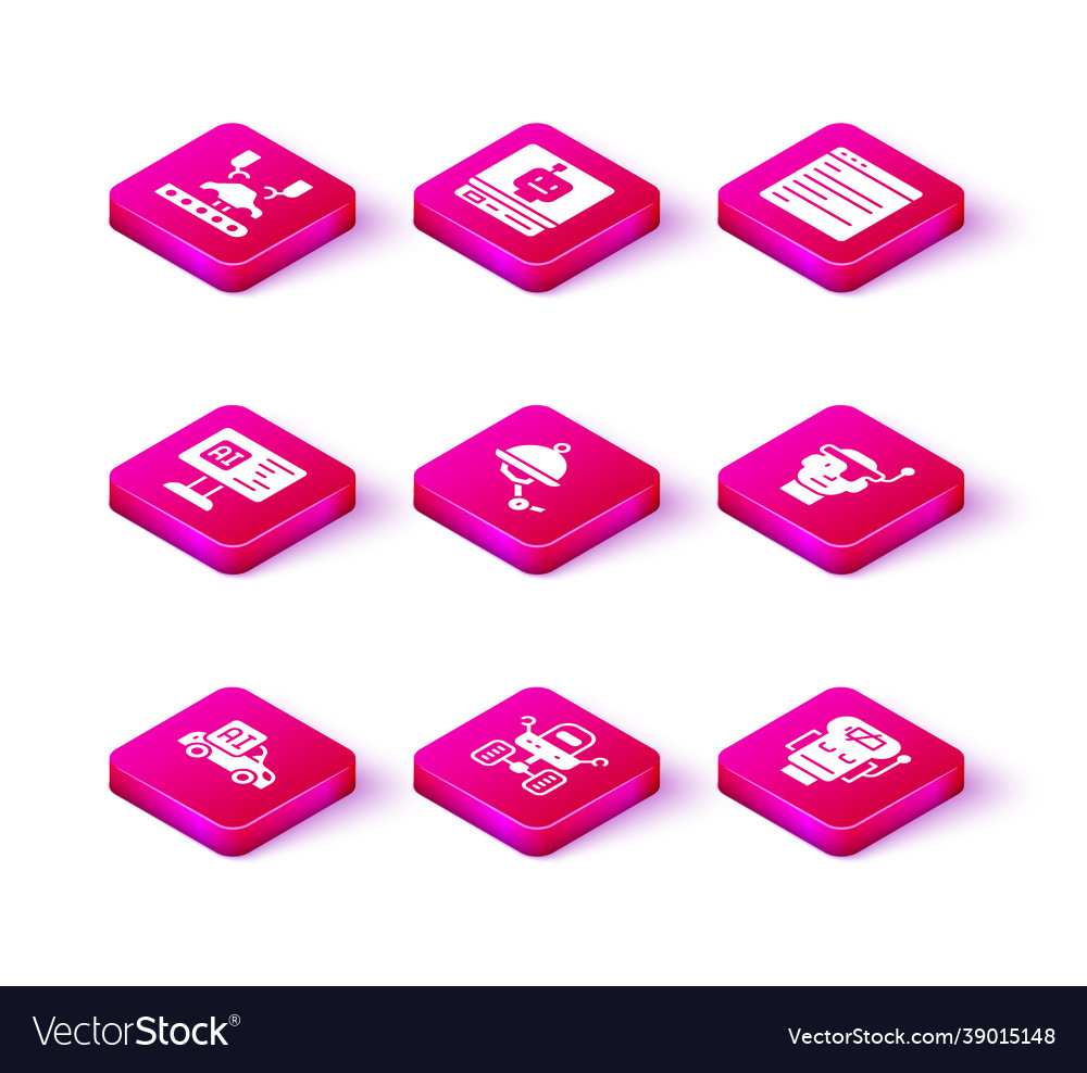Set autonomous smart car mars rover software Vector Image Set autonomous smart car mars rover software Vector Image