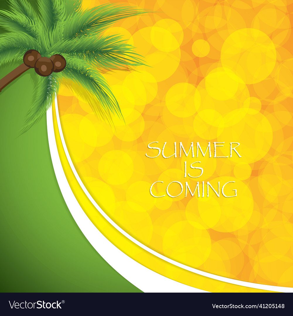 Summer background Royalty Free Vector Image - VectorStock
