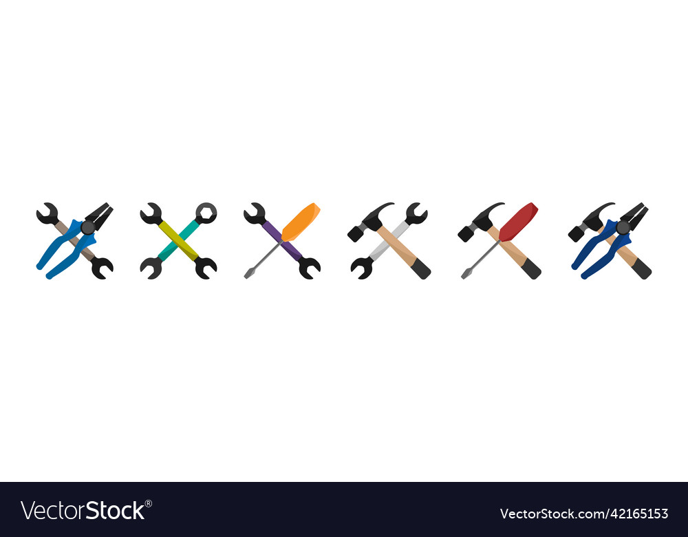 Construction tools for work Royalty Free Vector Image
