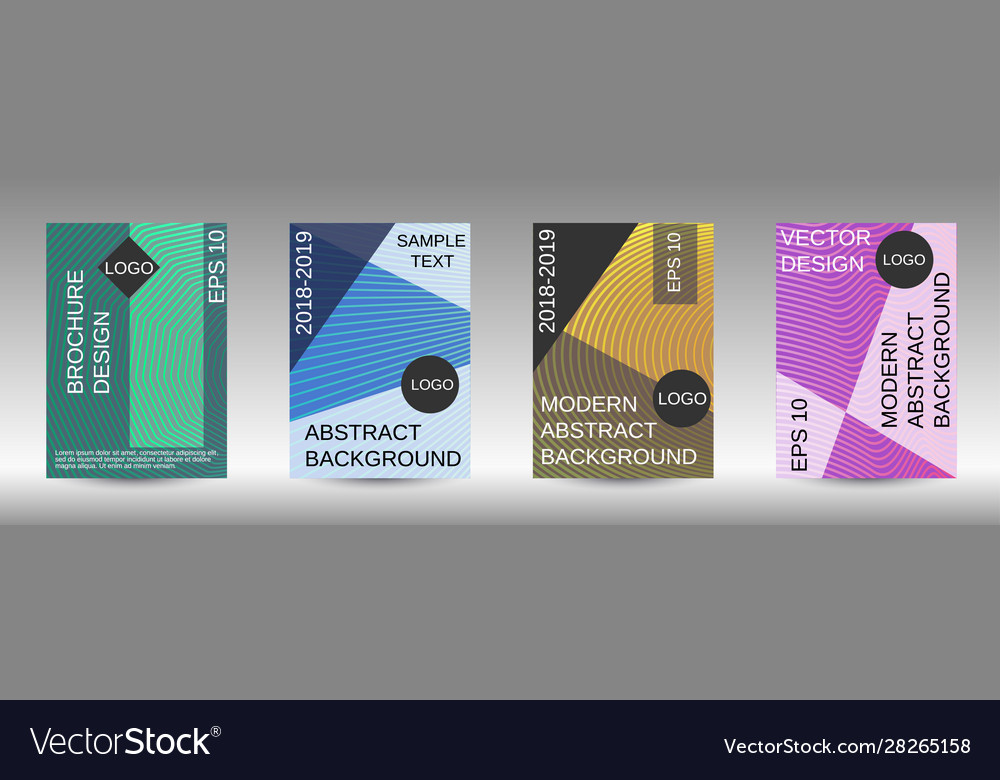 Creative backgrounds with abstract gradient linear