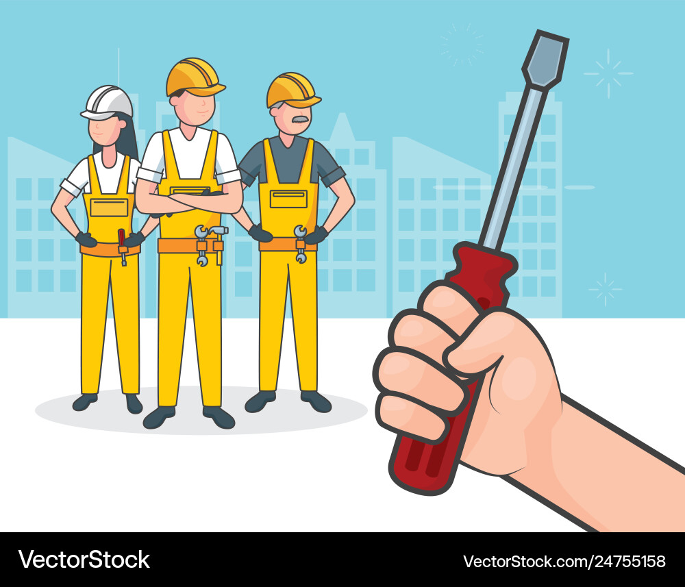 Happy labour day Royalty Free Vector Image - VectorStock