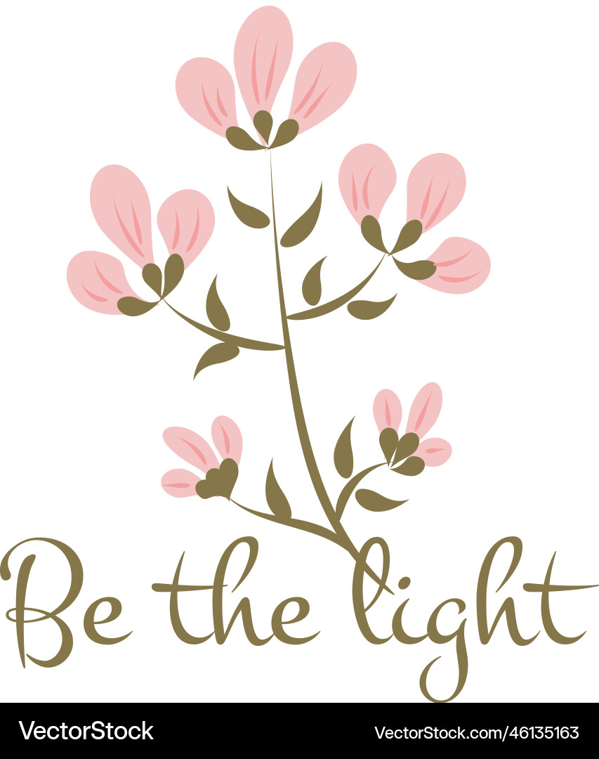 Biblical phrase christian typography for print Vector Image