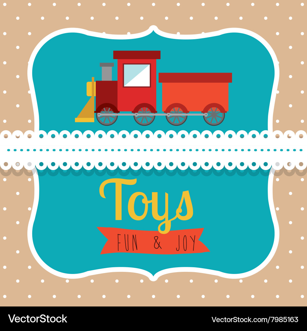 Children toys design Royalty Free Vector Image