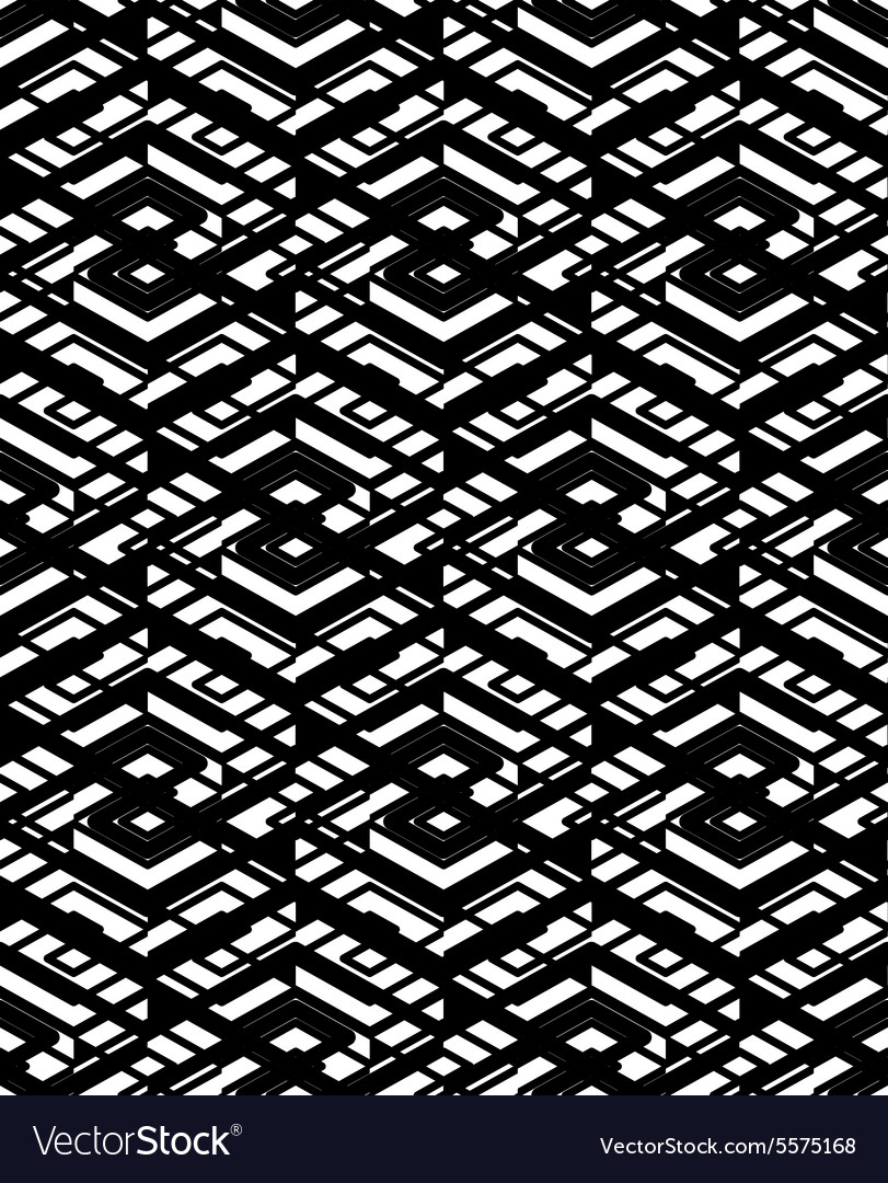 Geometric seamless pattern with parallel lines Vector Image