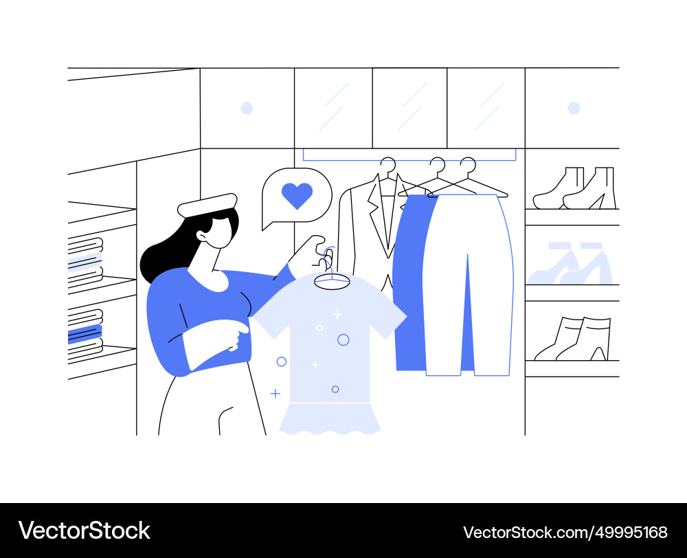 Professional organizer isolated cartoon Royalty Free Vector