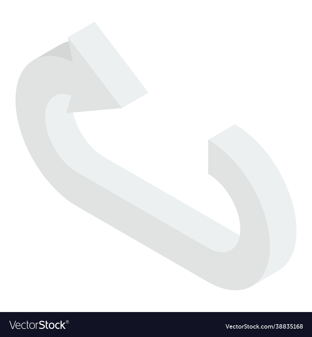 Refresh arrow Royalty Free Vector Image - VectorStock