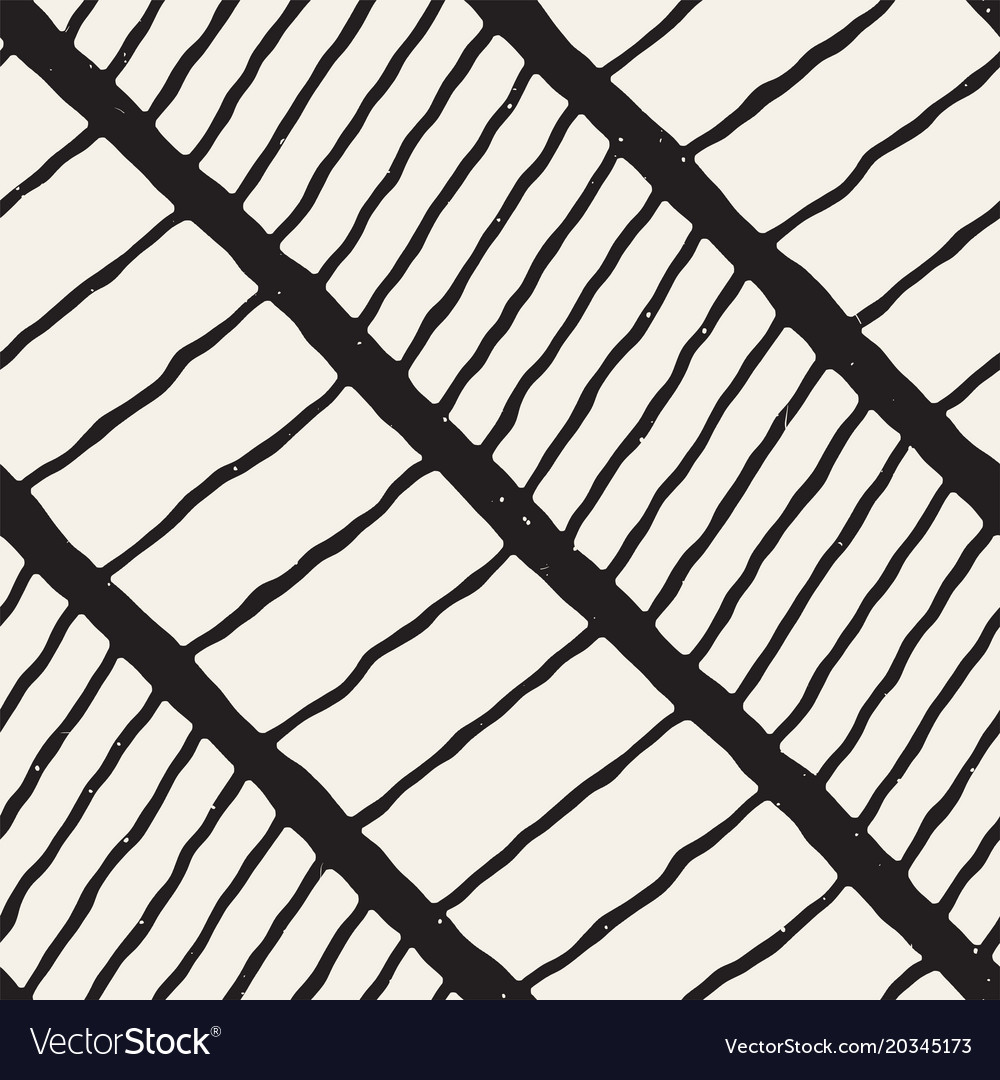 Hand drawn style seamless pattern abstract Vector Image