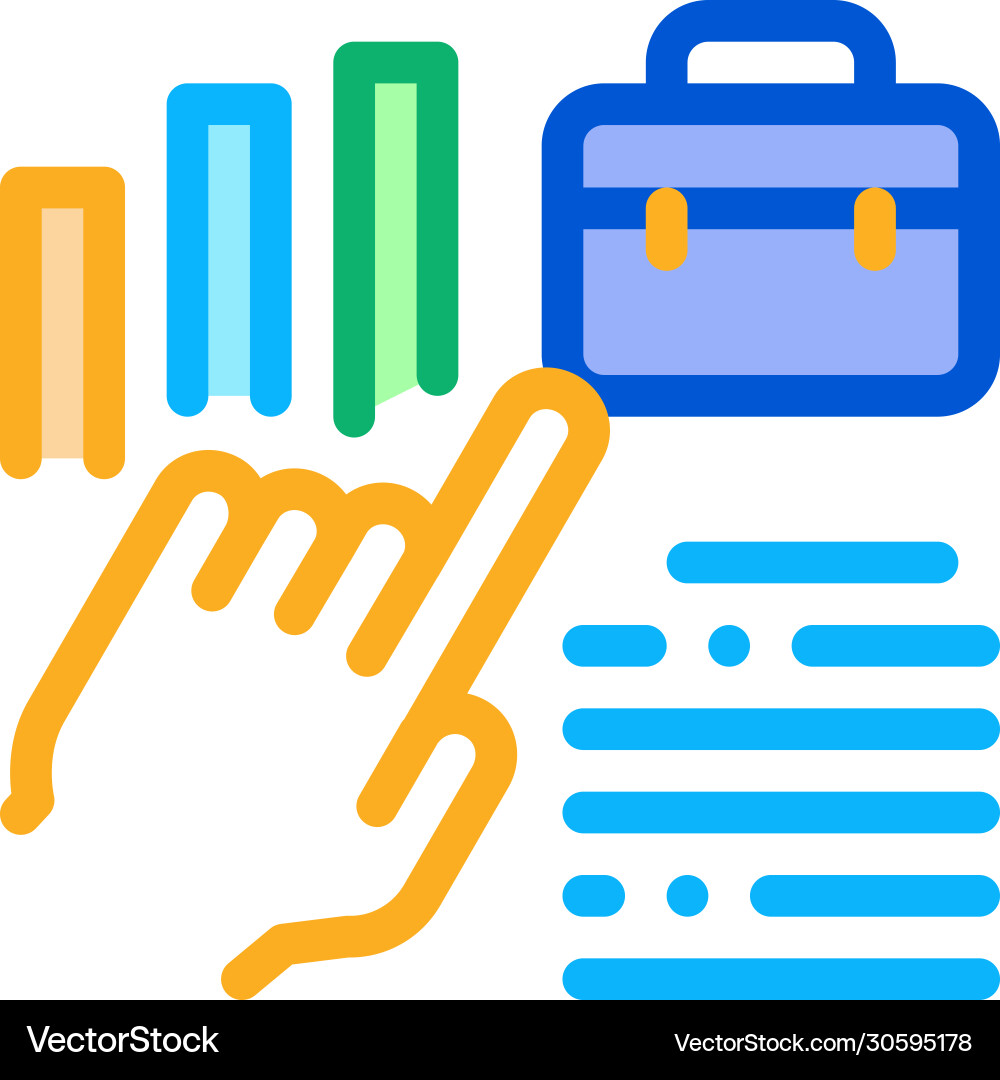 Increased efficiency icon outline Royalty Free Vector Image