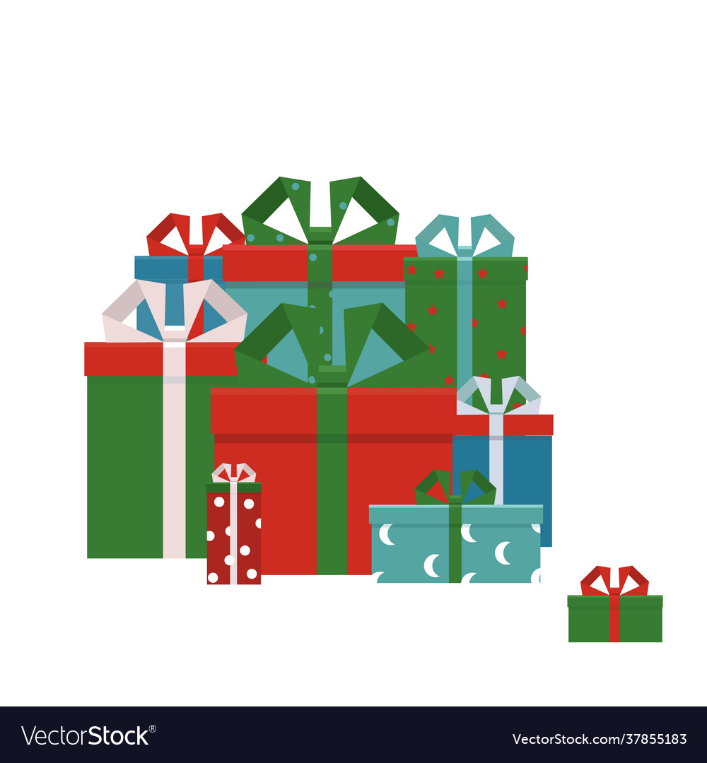 Poster holiday design template christmas Vector Image