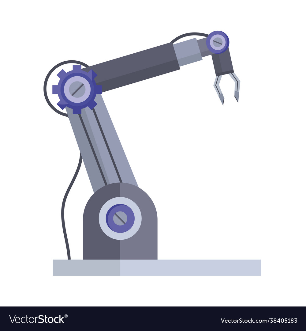 Robotic arm icon Royalty Free Vector Image - VectorStock