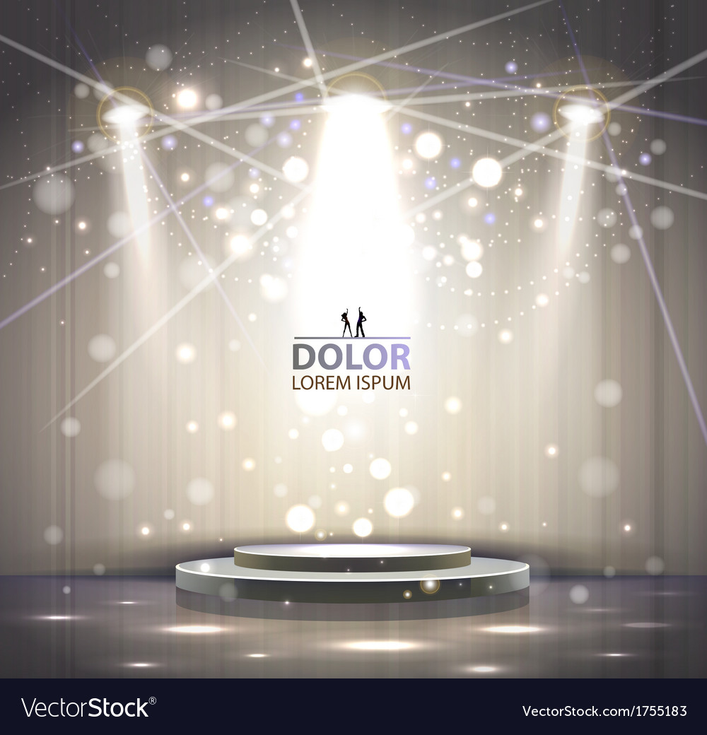 Stage Royalty Free Vector Image - VectorStock