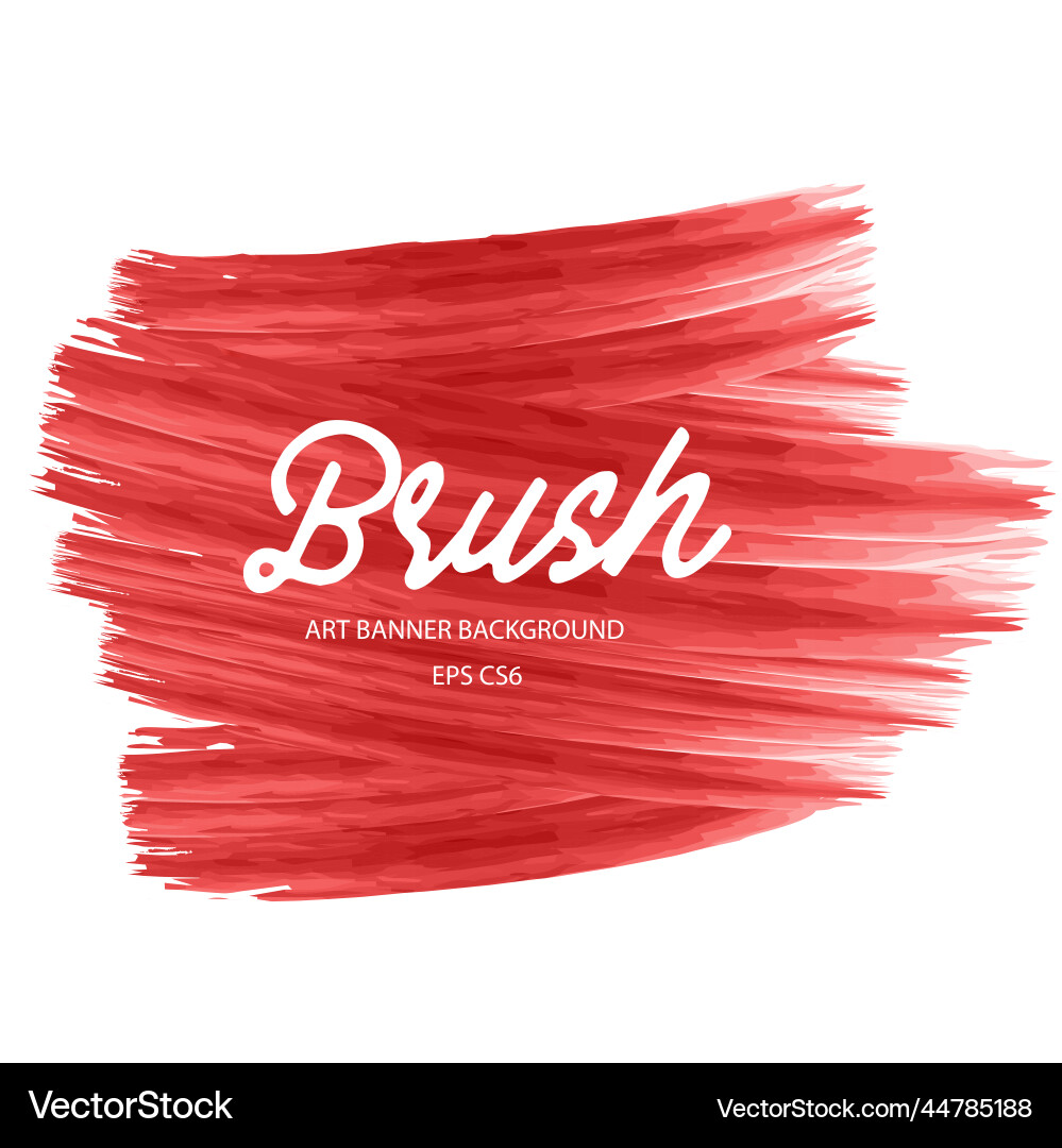 Modern blush art banner background design Vector Image