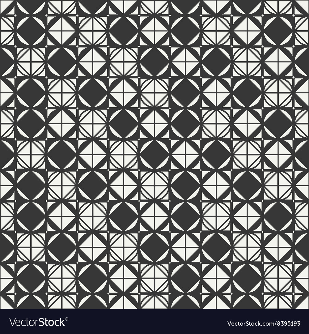 Geometric Abstract Seamless Cube Pattern Vector Image