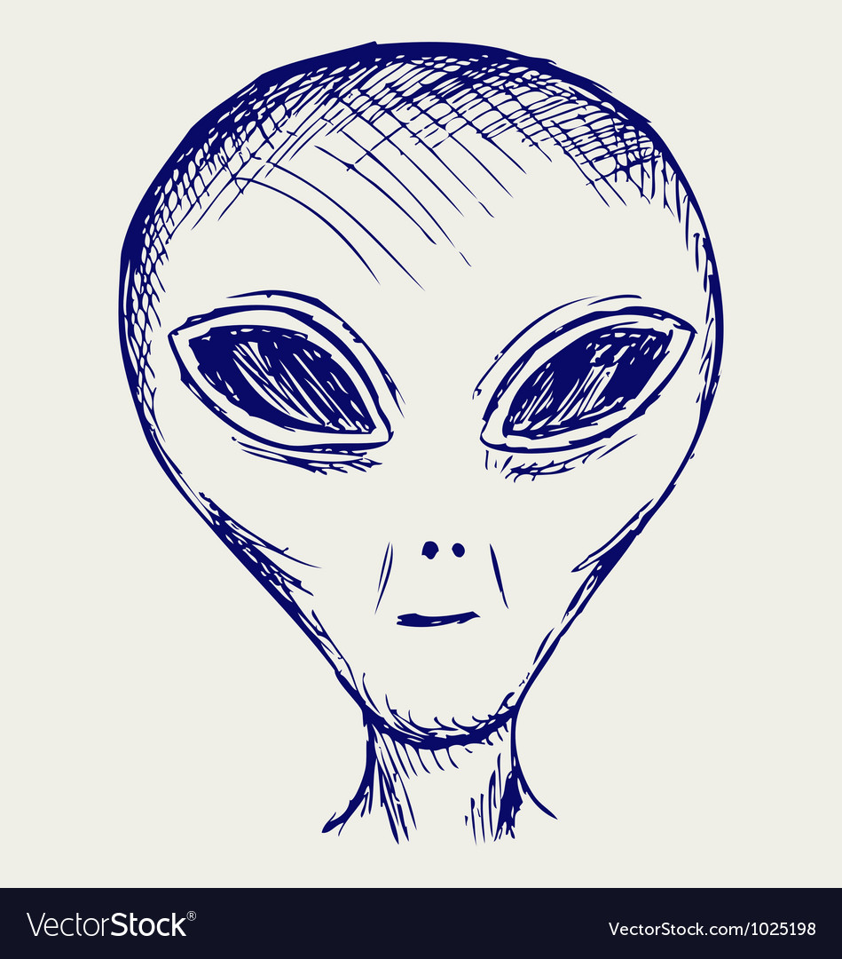Alien Royalty Free Vector Image - VectorStock